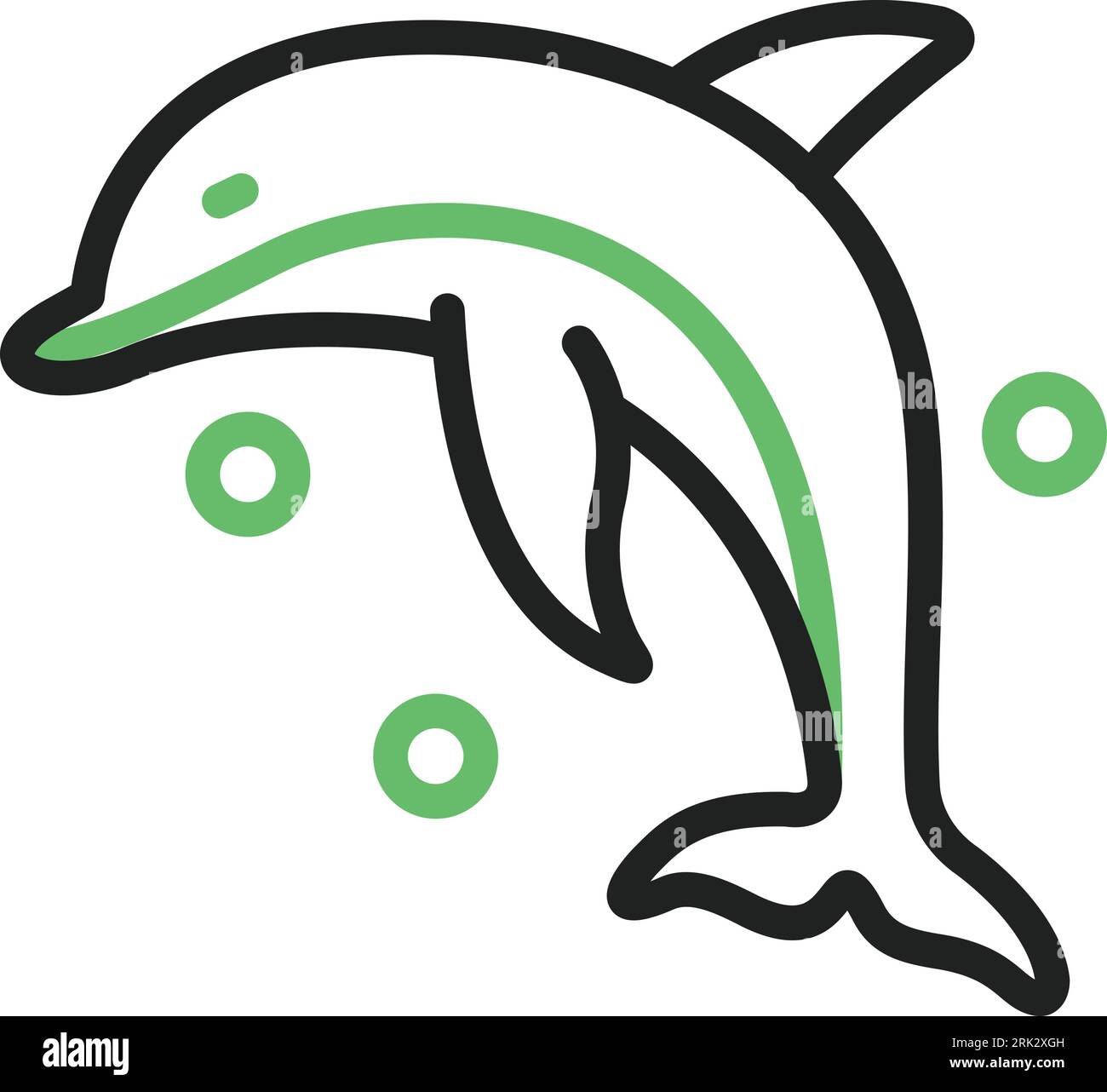 Dolphin Icon Image Stock Vector Image & Art - Alamy