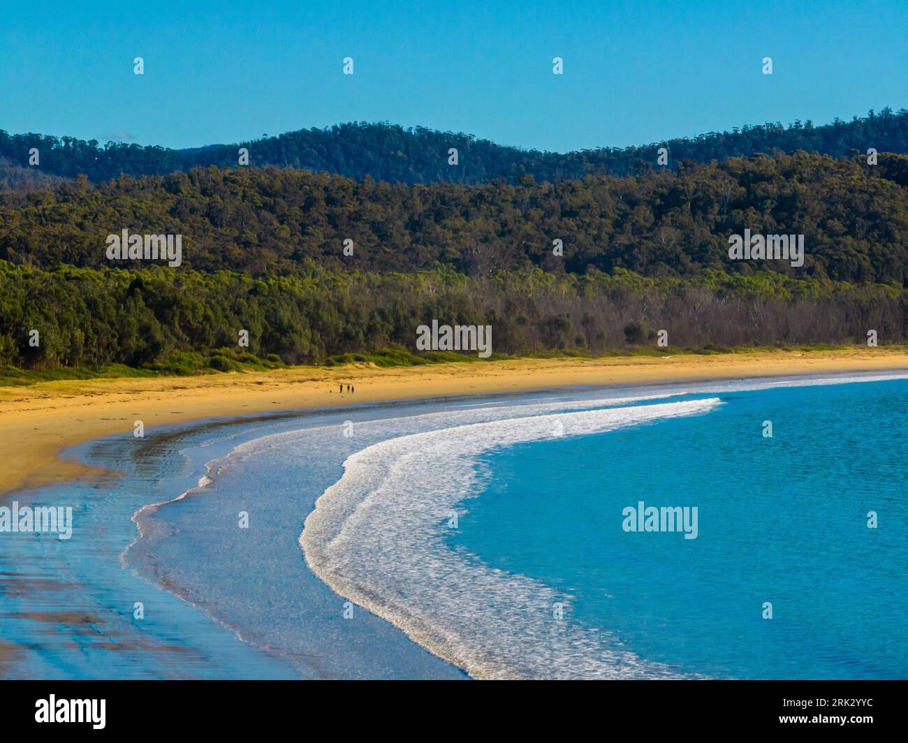 Morning views over the sea from Eden on the South Coast of NSW ...