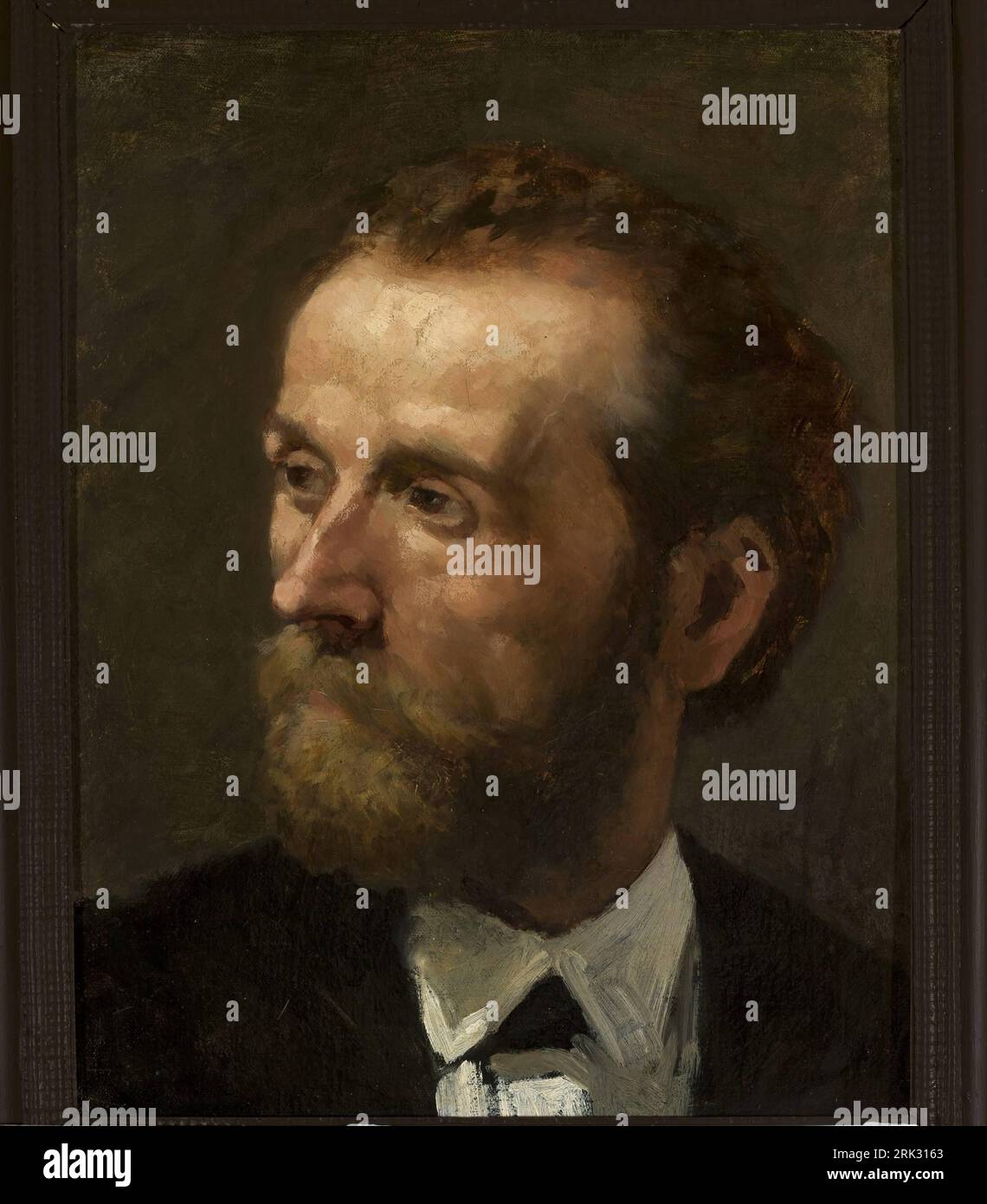 Portrait of Kazimierz Alchimowicz, painter 1875 by Tadeusz Ajdukiewicz ...