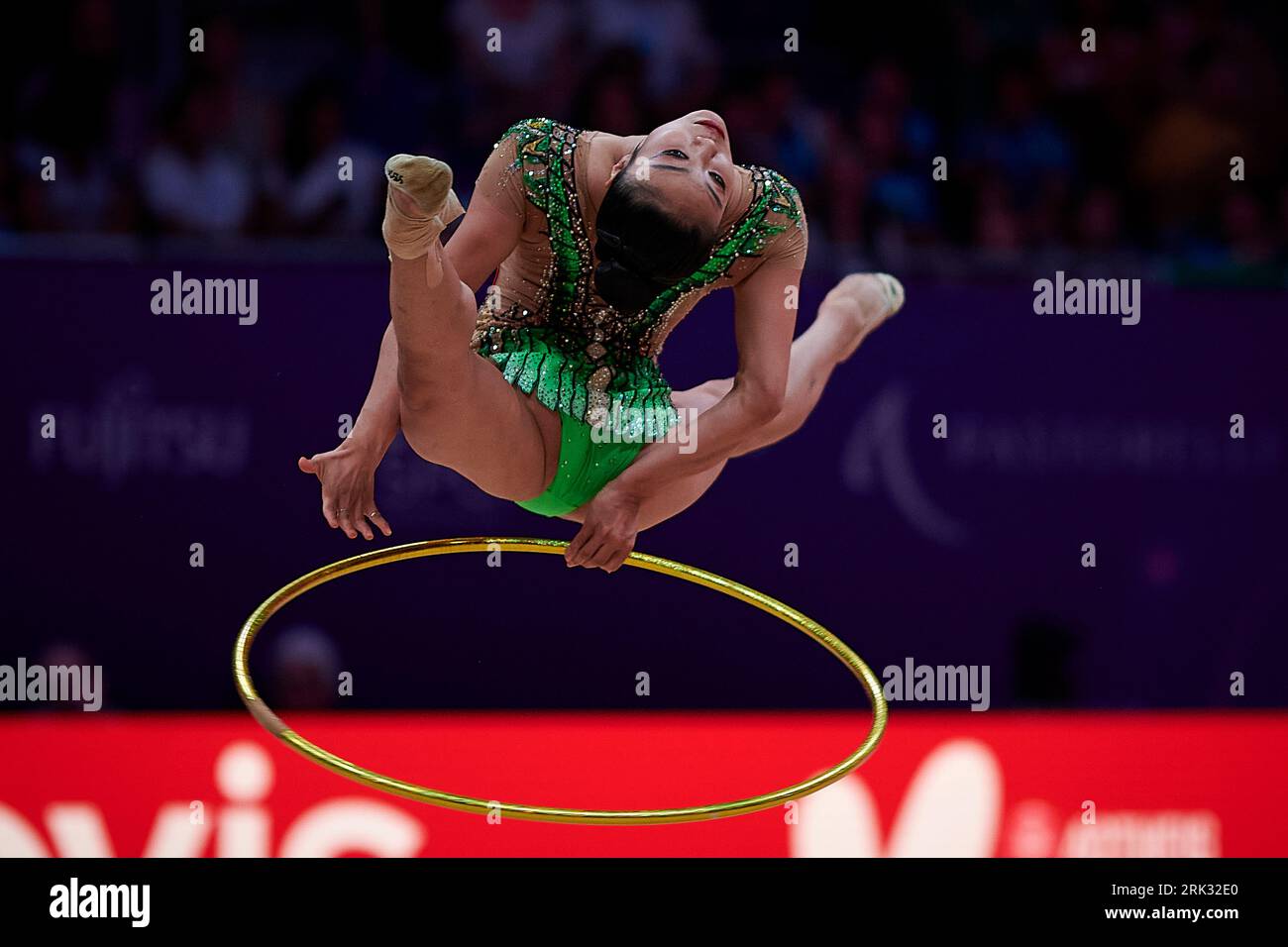 Valencia, Spain. 23rd Aug, 2023. Zhao Yating of China competes during ...