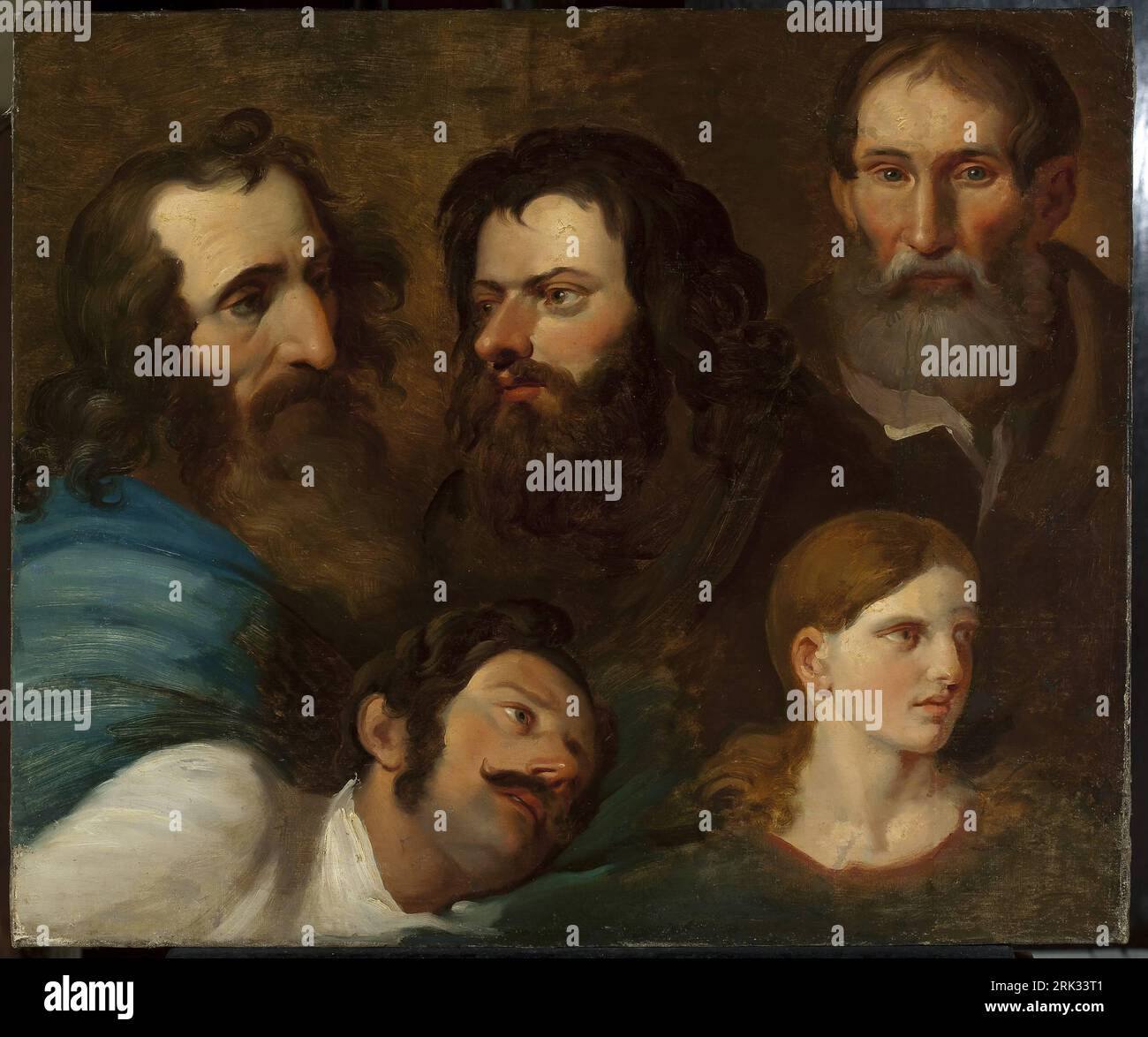 Five heads hi-res stock photography and images - Alamy