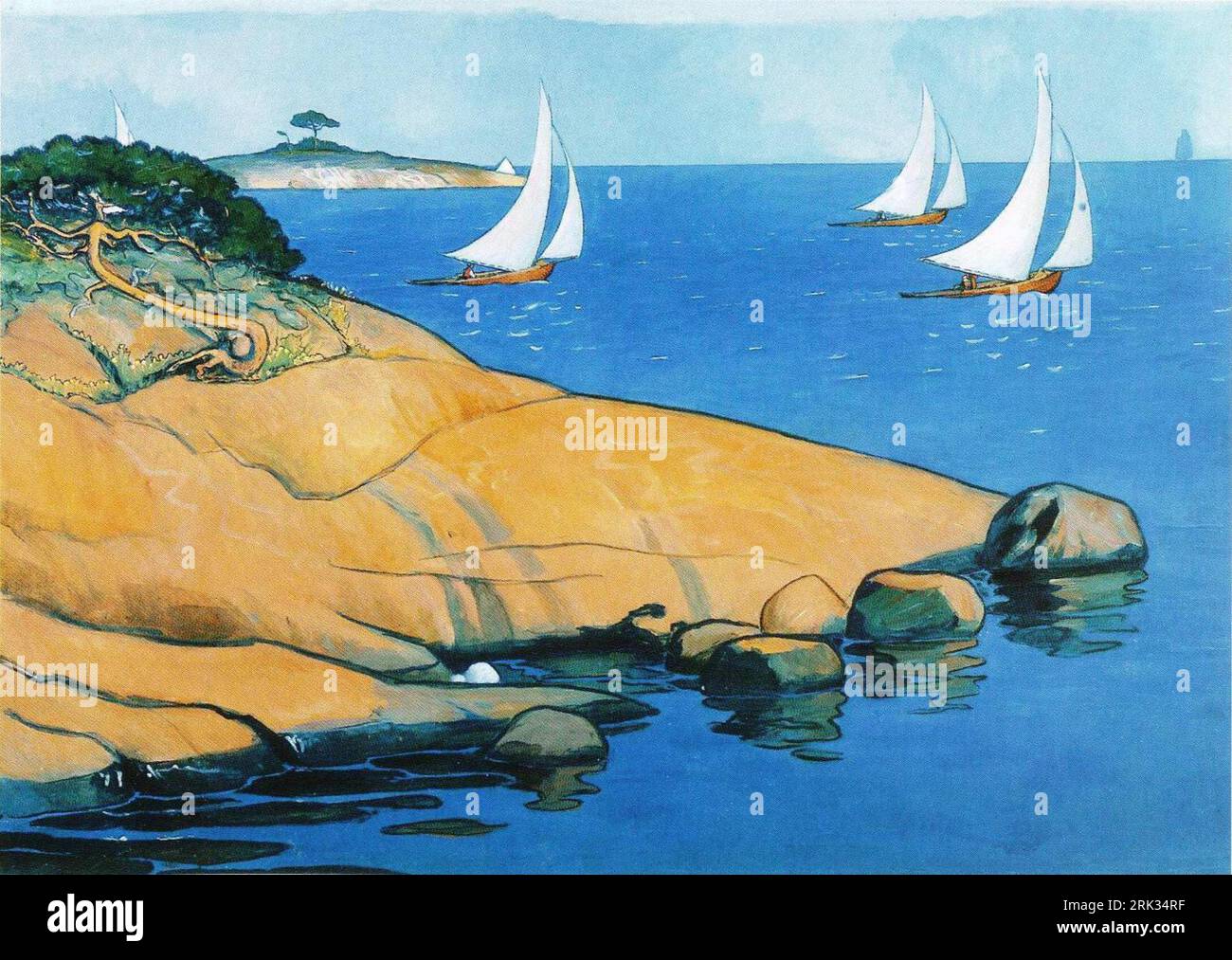 Archipelago Landscape from 1899 until 1900 by Venny Soldan-Brofeldt ...