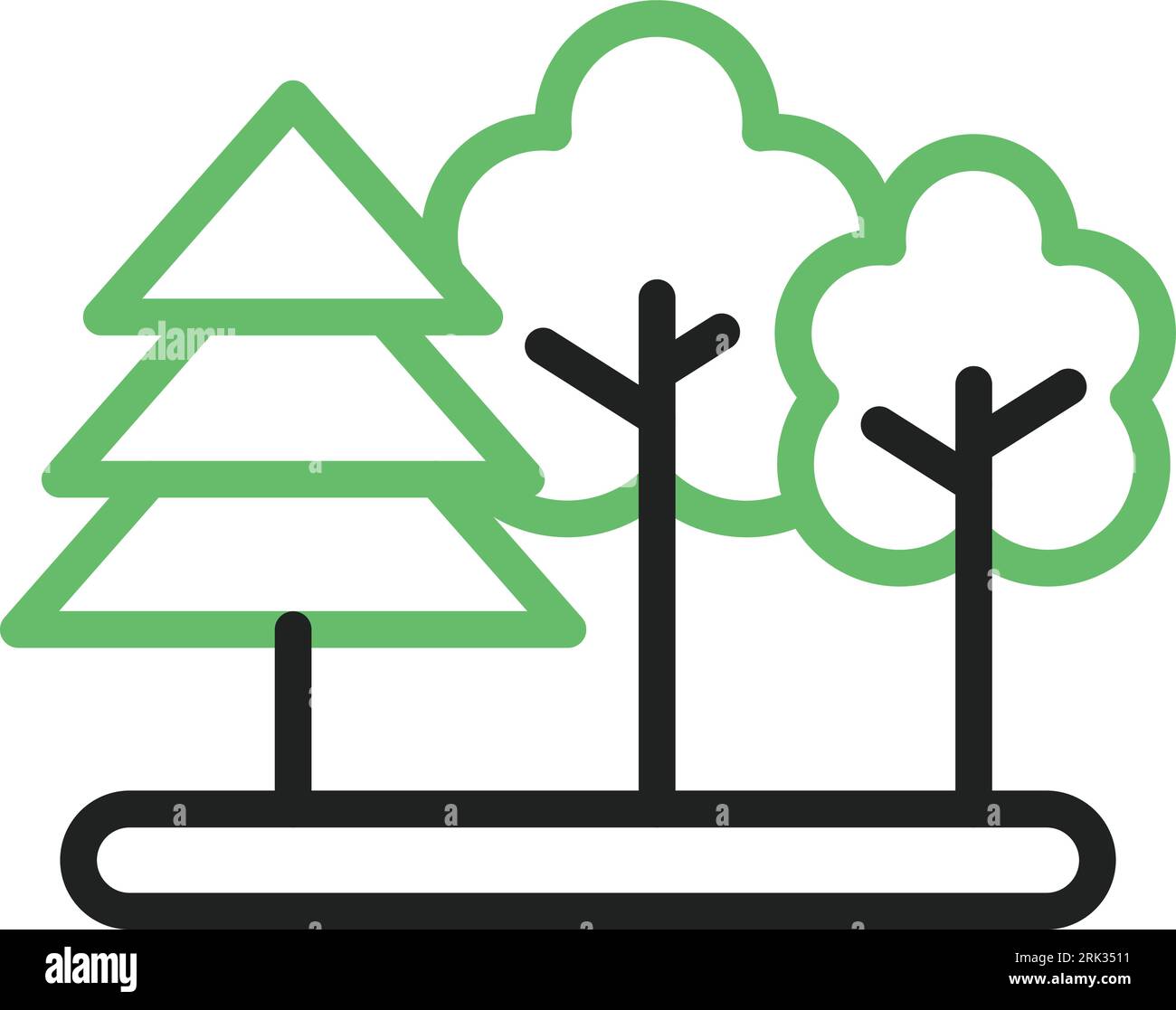 Forest canopy biodiversity Stock Vector Images - Alamy