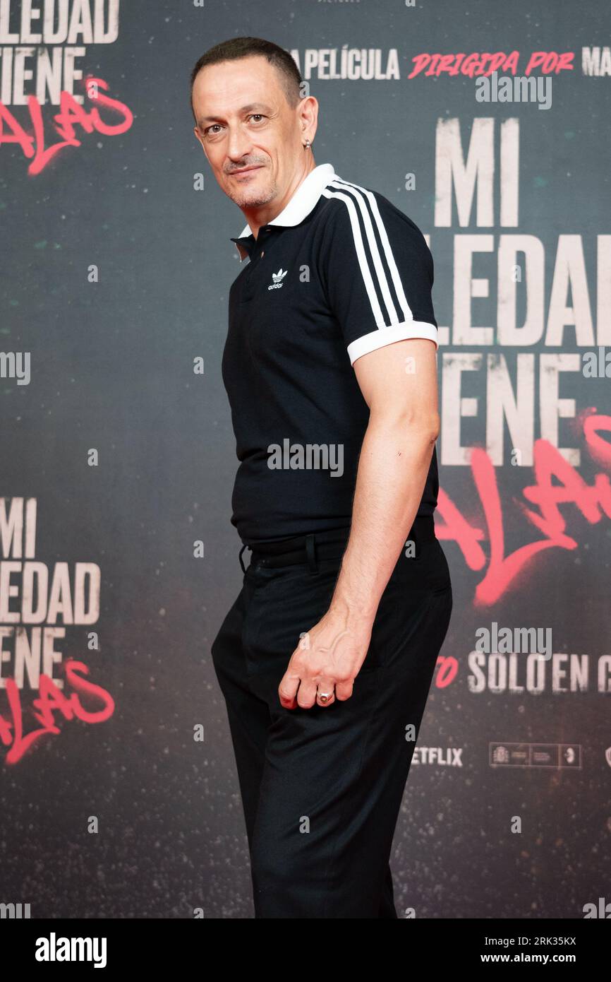 Madrid, Spain. 23rd Aug, 2023. Fran Boira during photocall of 'Mi ...