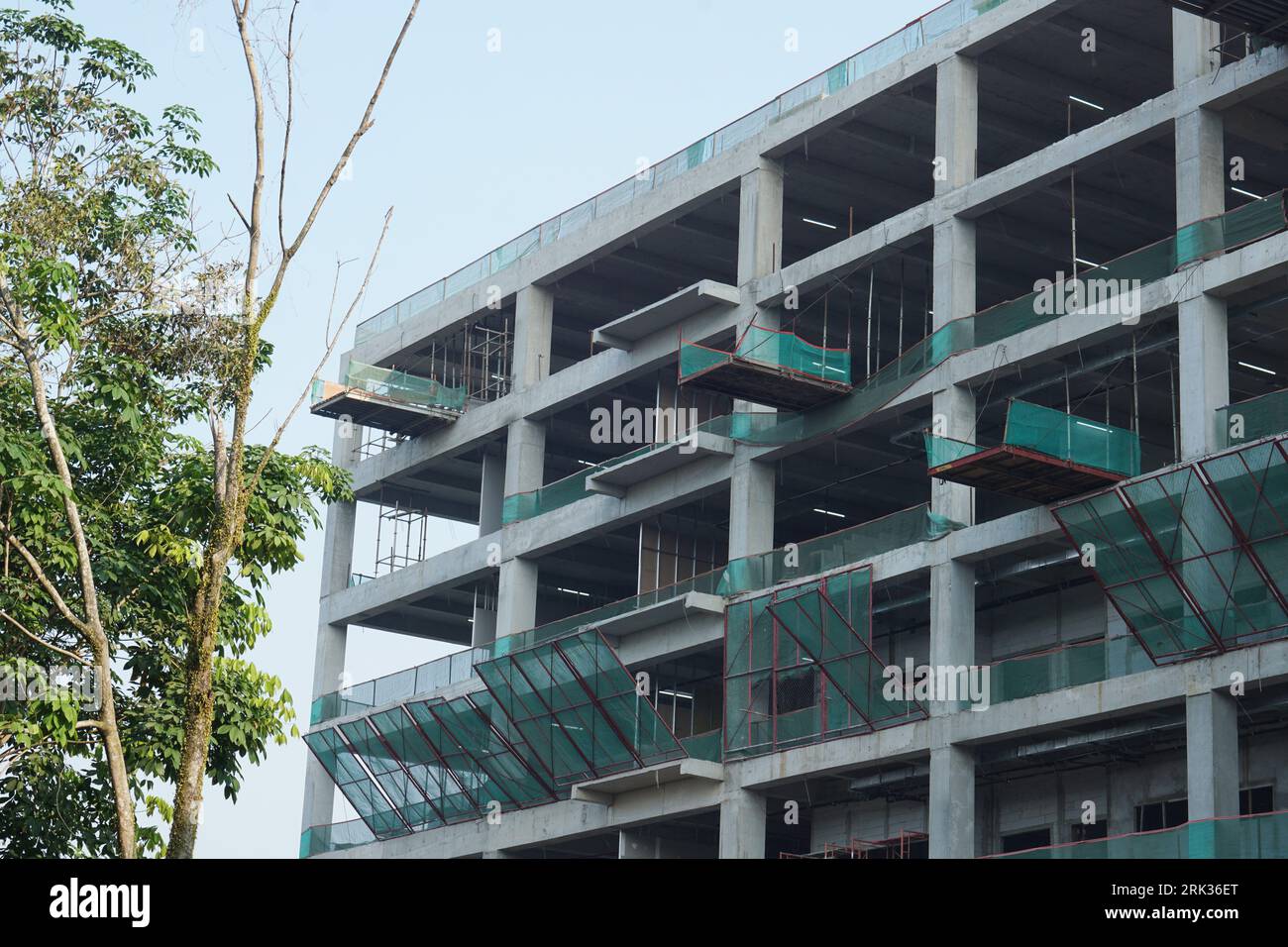 Building construction in progress Stock Photo - Alamy