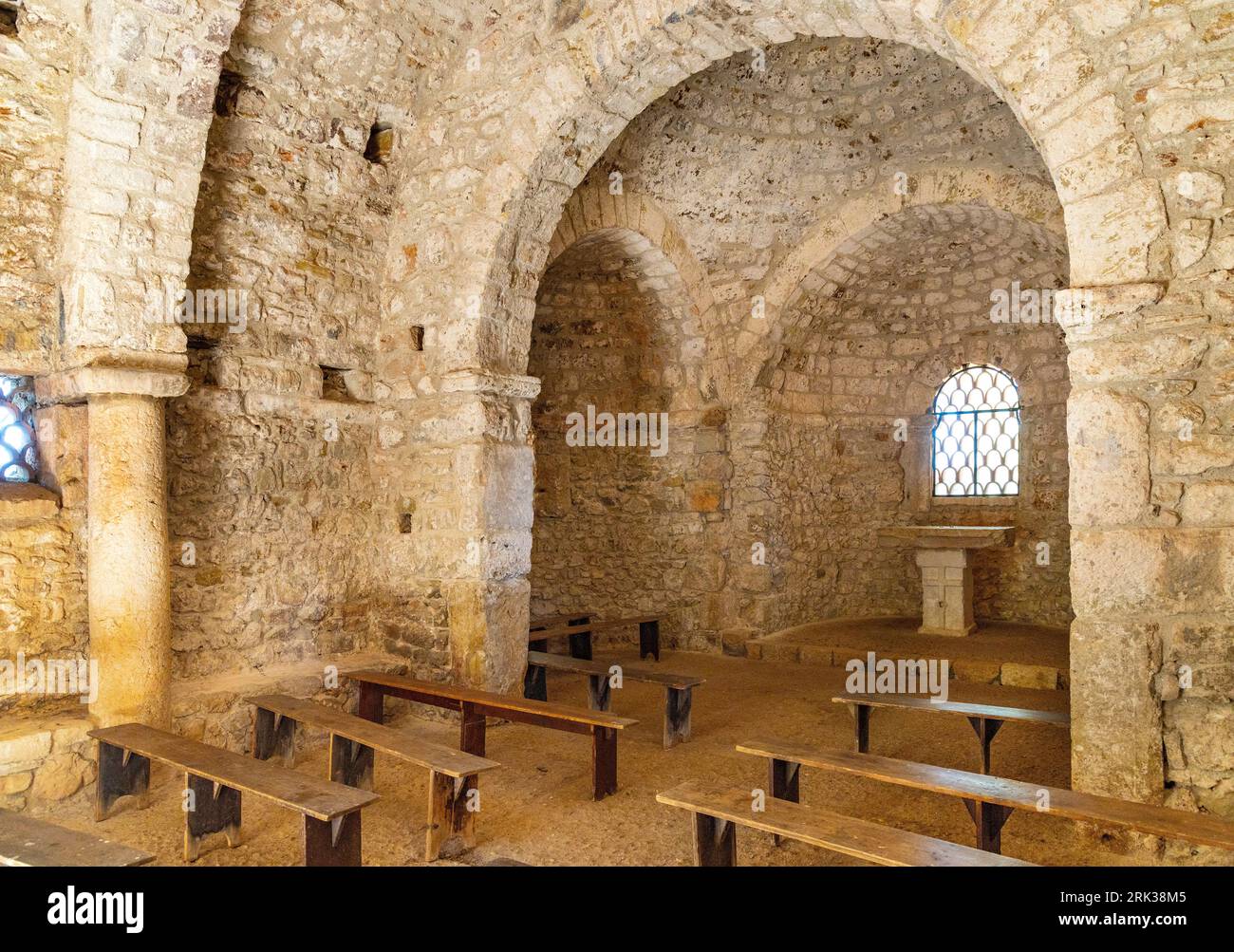Cannes, France - July 31, 2022: Chapelle de la Trinite stone Holy ...