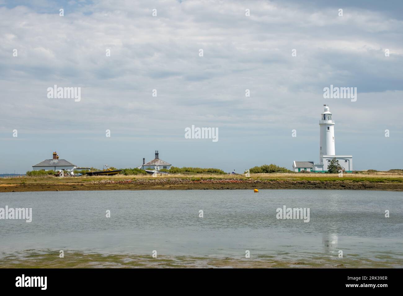 Hurst Point Lighthouse is located at Hurst Point in the English county ...