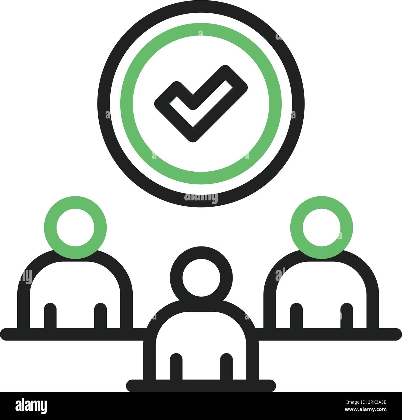 Hired Icon Image Stock Vector Image & Art - Alamy