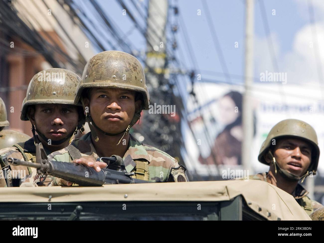 Militar honduras hi-res stock photography and images - Alamy