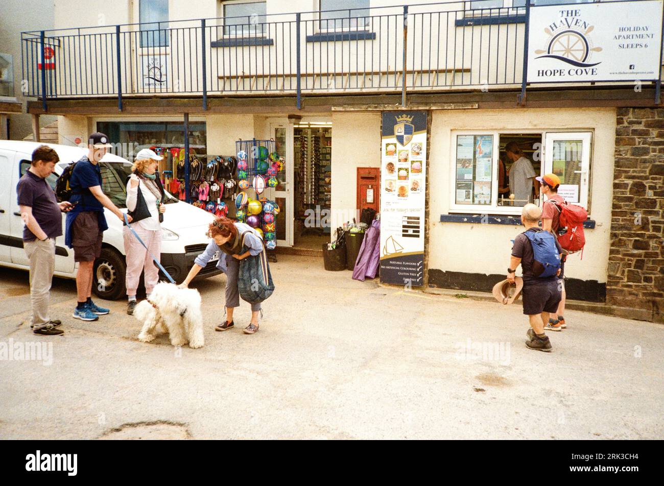 Post office and store at Hope Cove, South Devon, England, United ...
