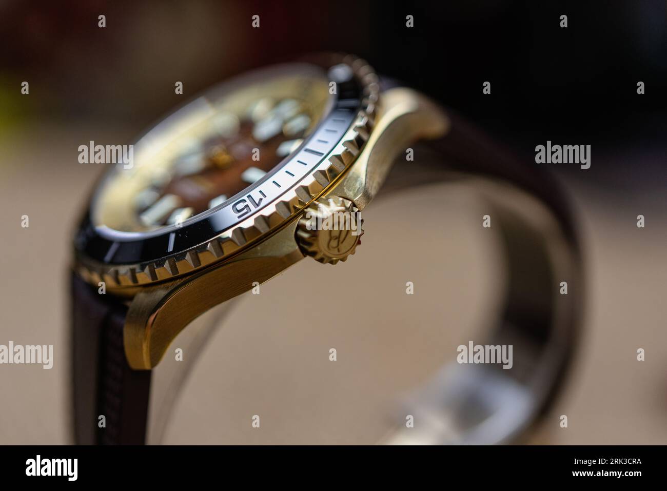 Photographs of the 2022 Breitling SuperOcean Bronze 44mm, reference ...