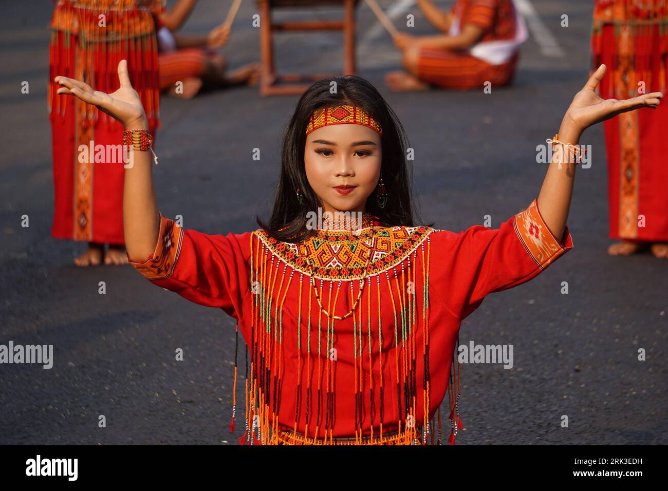Pa'gellu dance from south sulawesi at BEN Carnival. This dance is for ...