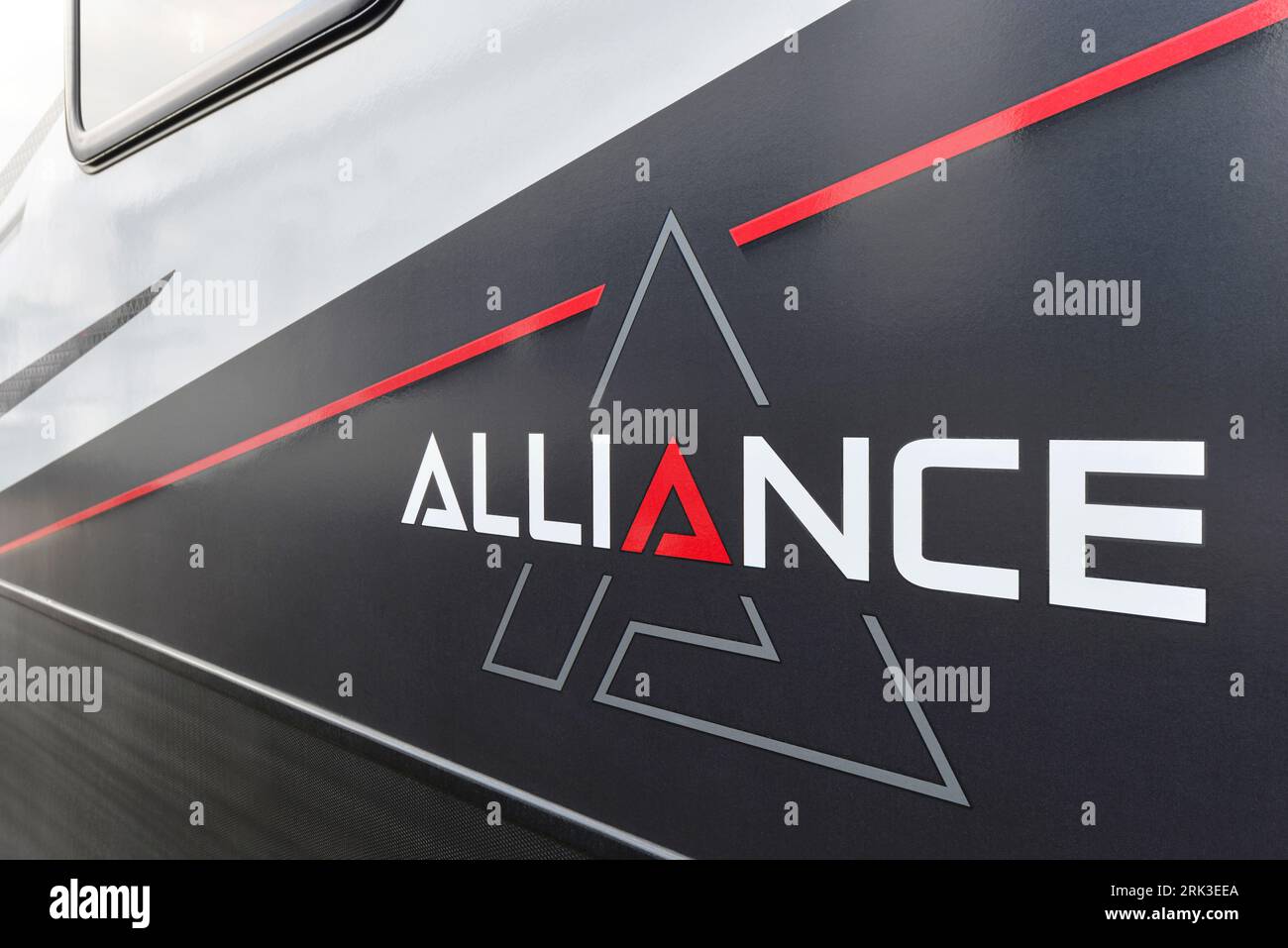 Camper trailer logo hi-res stock photography and images - Alamy