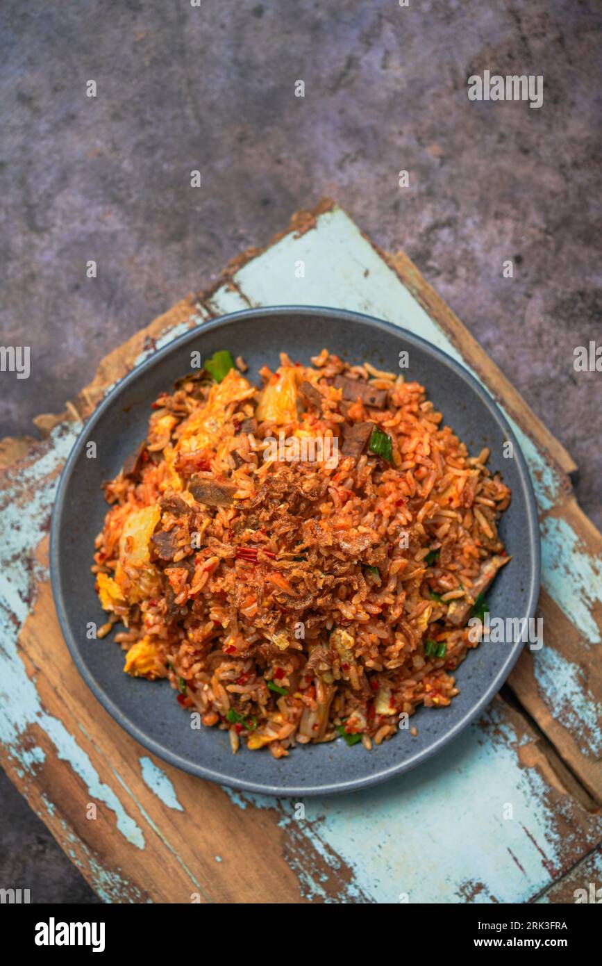 Nasi goreng rendang hi-res stock photography and images - Alamy