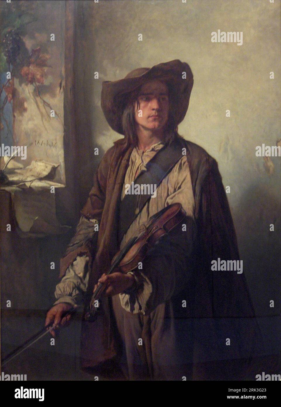 Art and Liberty 1849 by Louis Gallait Stock Photo - Alamy
