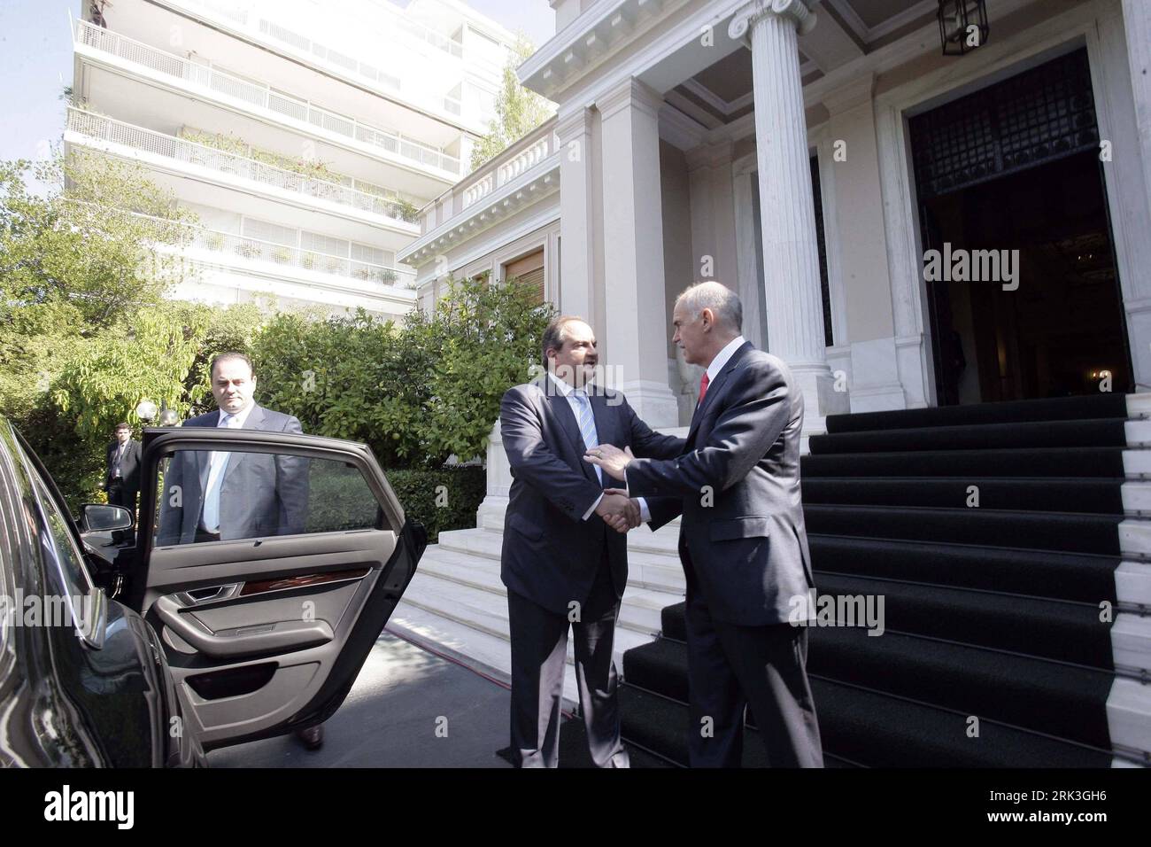 Papandreou karamanlis hi-res stock photography and images - Alamy