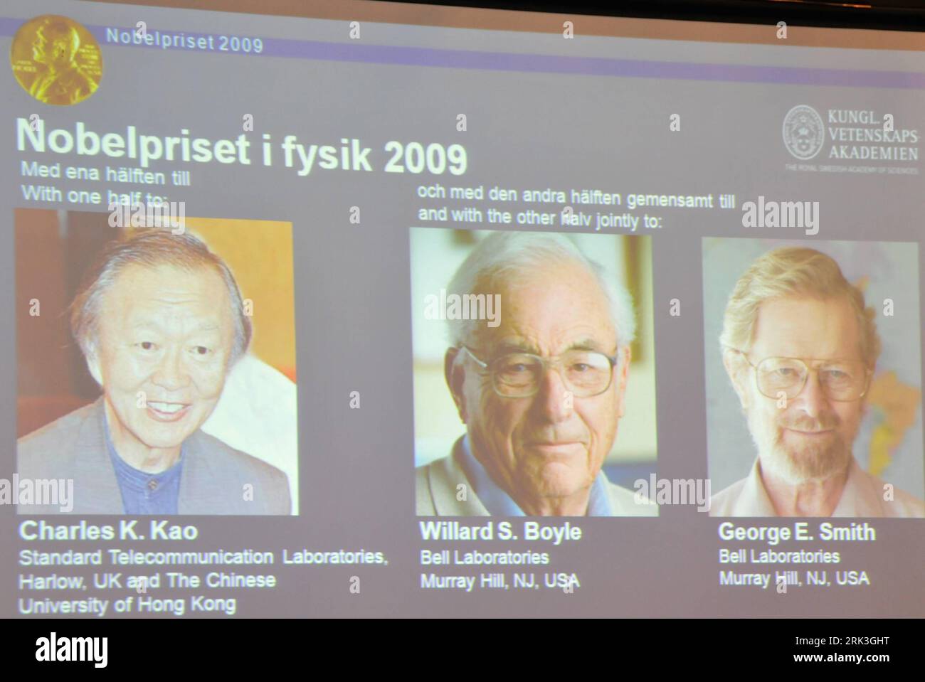 George smith nobel prize hi-res stock photography and images - Alamy