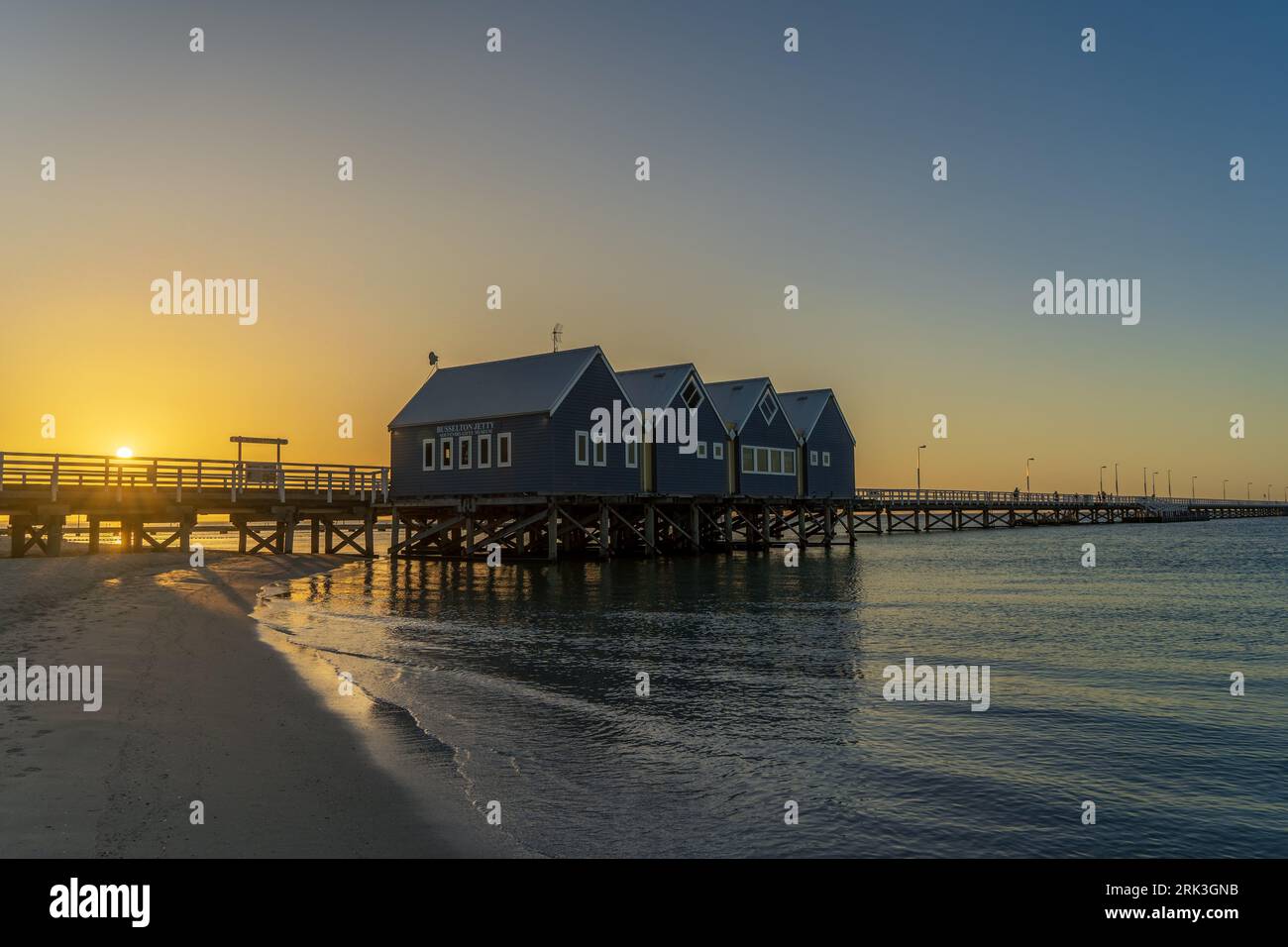Busselton jetty fishing hi-res stock photography and images - Alamy