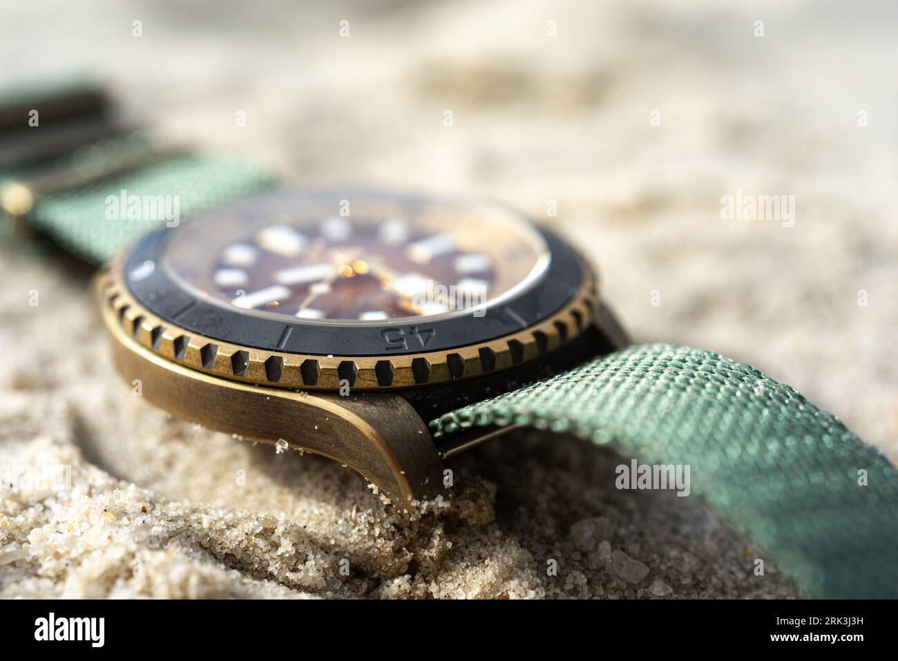 Photographs of the 2022 Breitling SuperOcean Bronze 44mm, reference ...