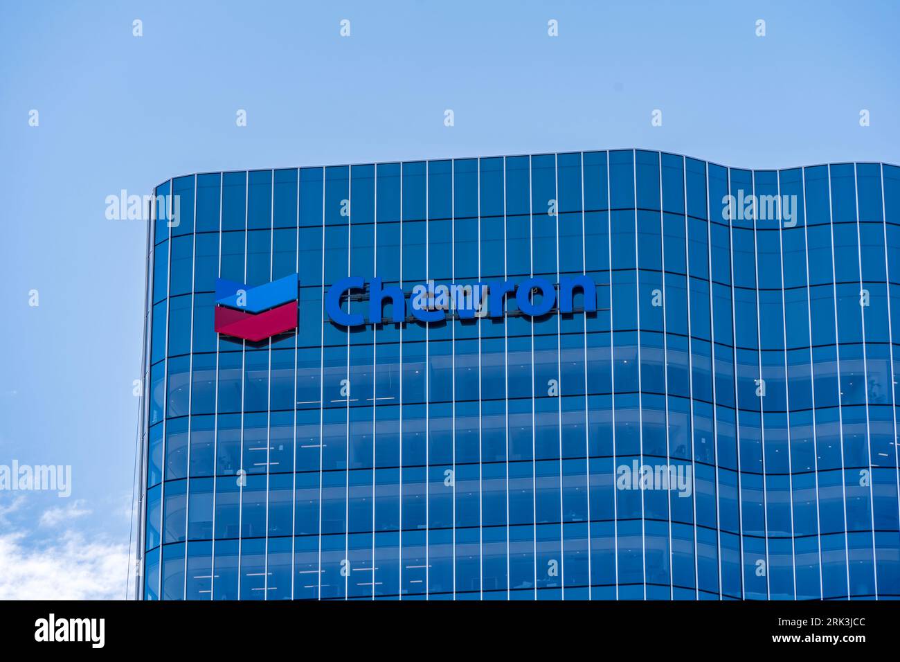 Chevron logo australia hi-res stock photography and images - Alamy