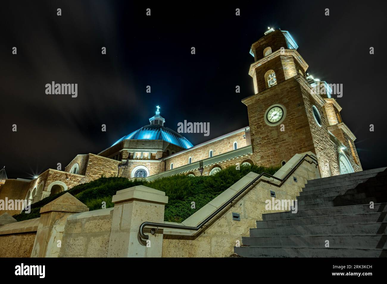St Francis Xavier Cathedral in Geraldton, Western Australia Stock Photo ...