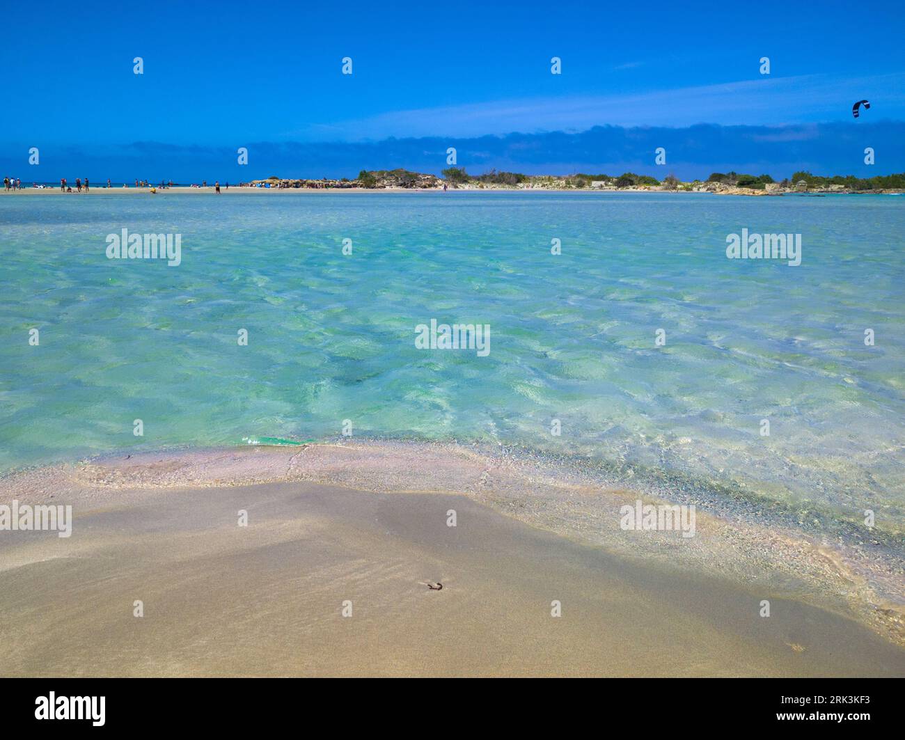 Crete island elafonisi lagoon hi-res stock photography and images - Alamy