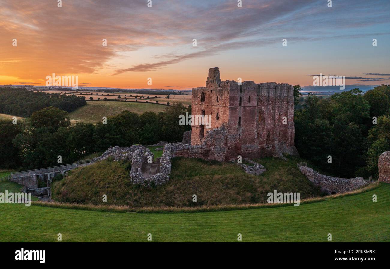 Norham Castle one of the most important of the Border castles was built ...