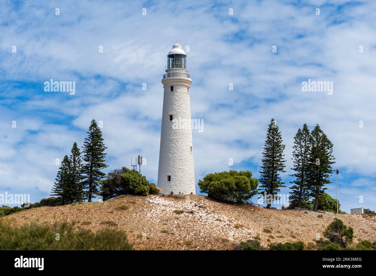 Wadjemup Lighthouse on Rottnest Island Stock Photo - Alamy