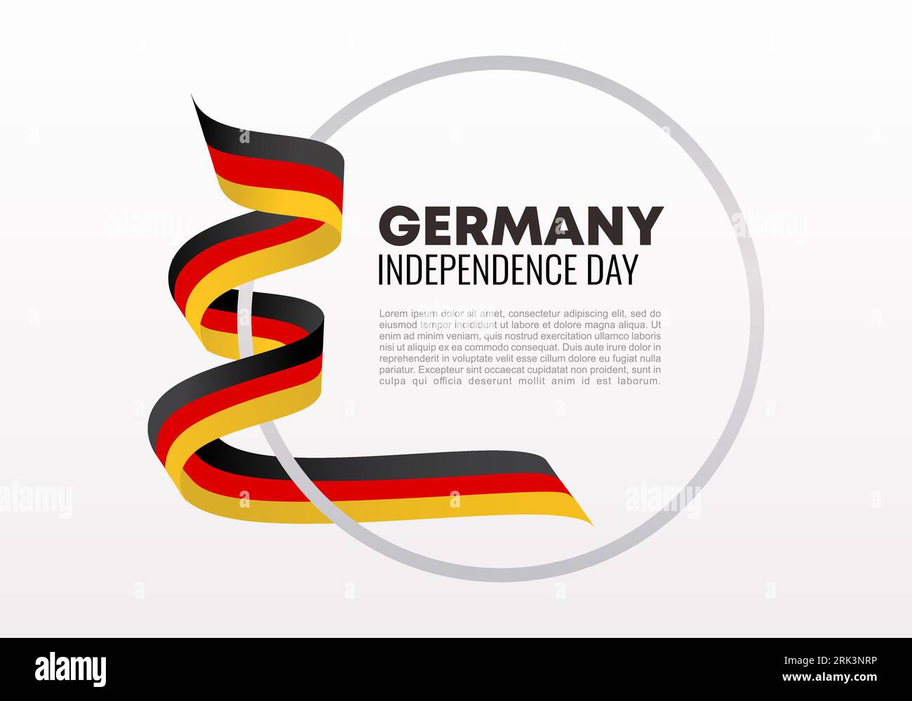 Germany independence day background with german flag for national ...