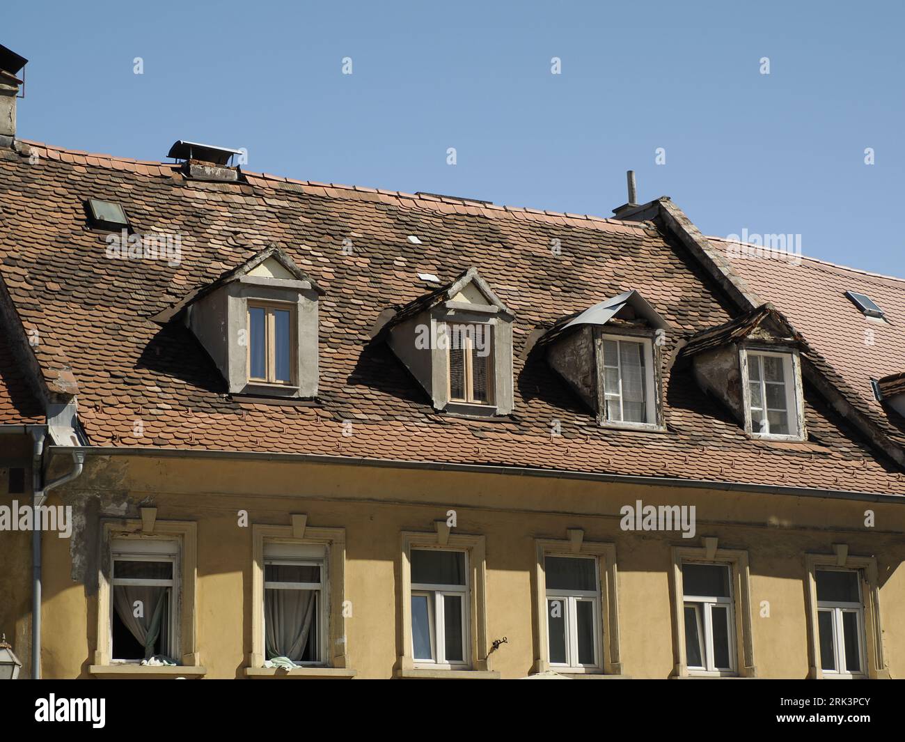 old town Zagreb Croatia architecture city town building Stock Photo - Alamy