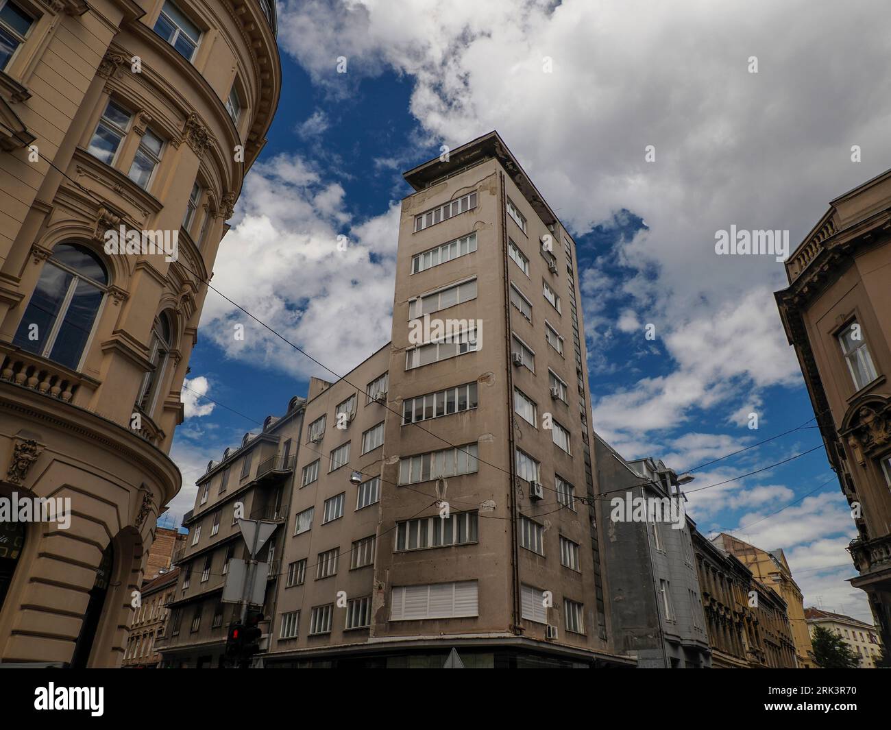 modern Zagreb Croatia architecture city town building Stock Photo - Alamy