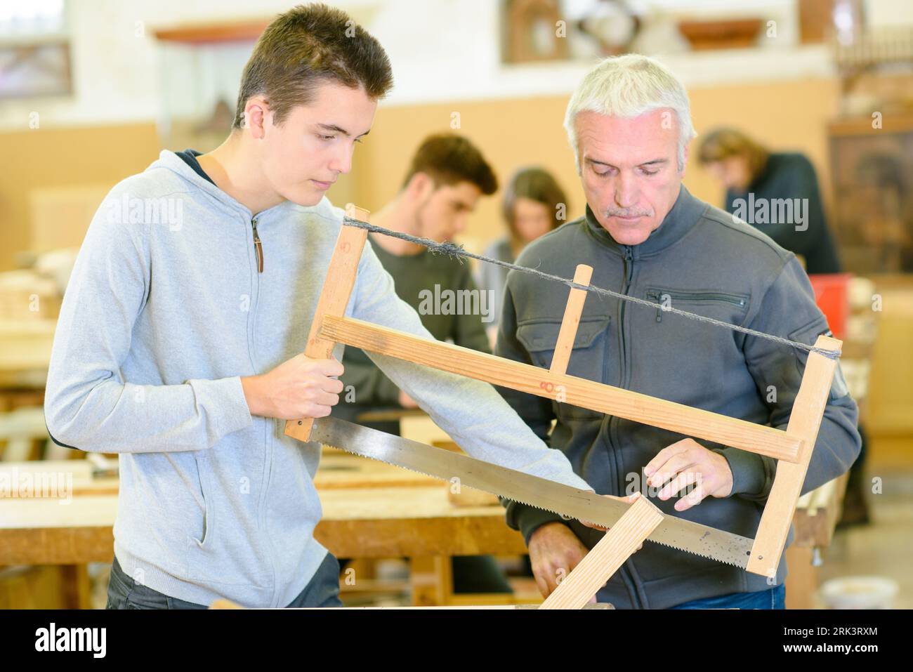 Guiding instruction hi-res stock photography and images - Alamy