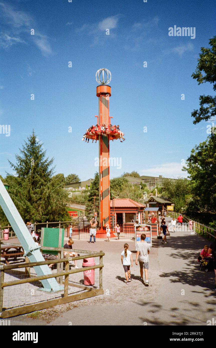 Vertigo ride at woodlands family theme park hi-res stock photography ...