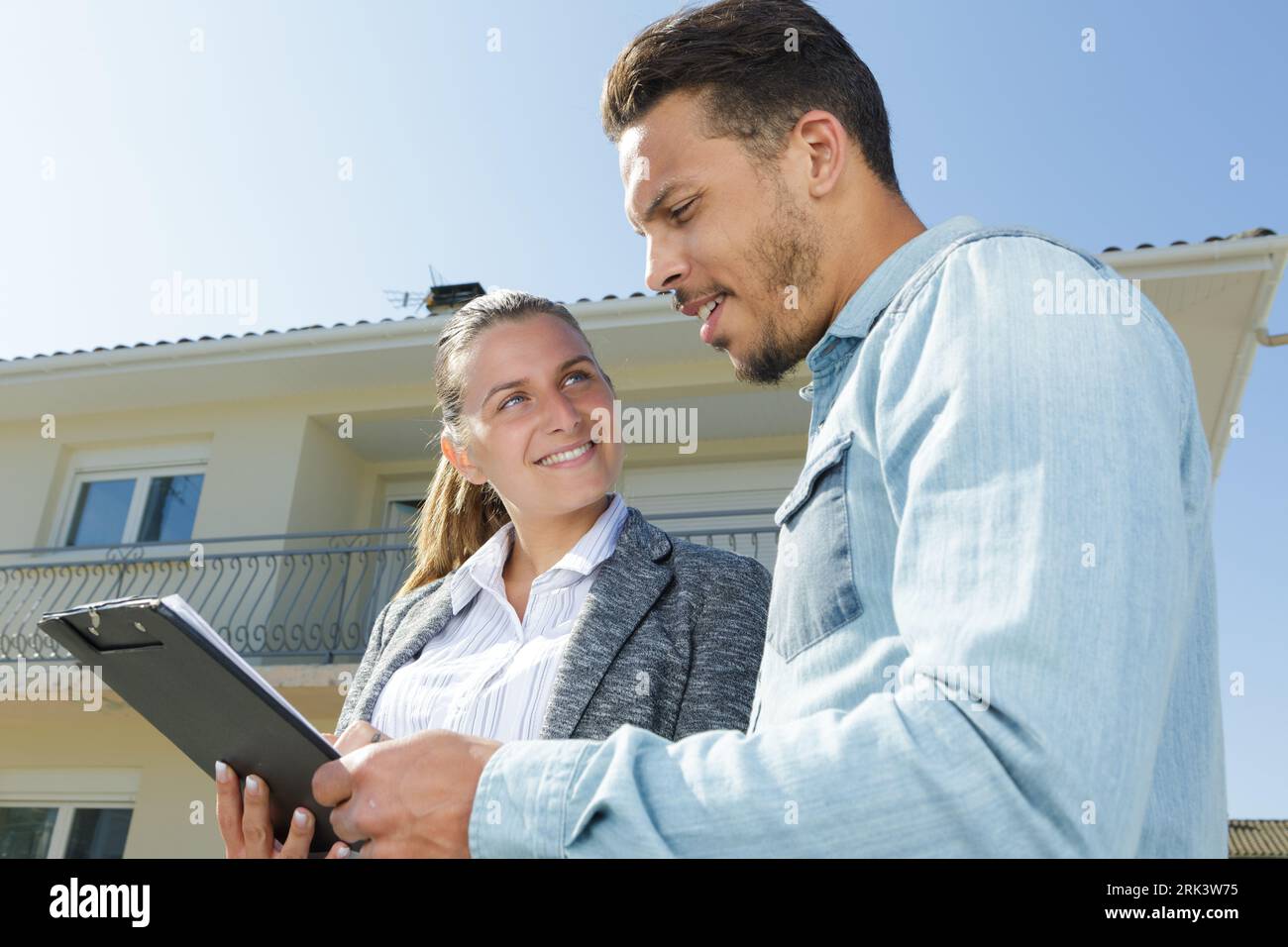 Reviewing plans hi-res stock photography and images - Alamy