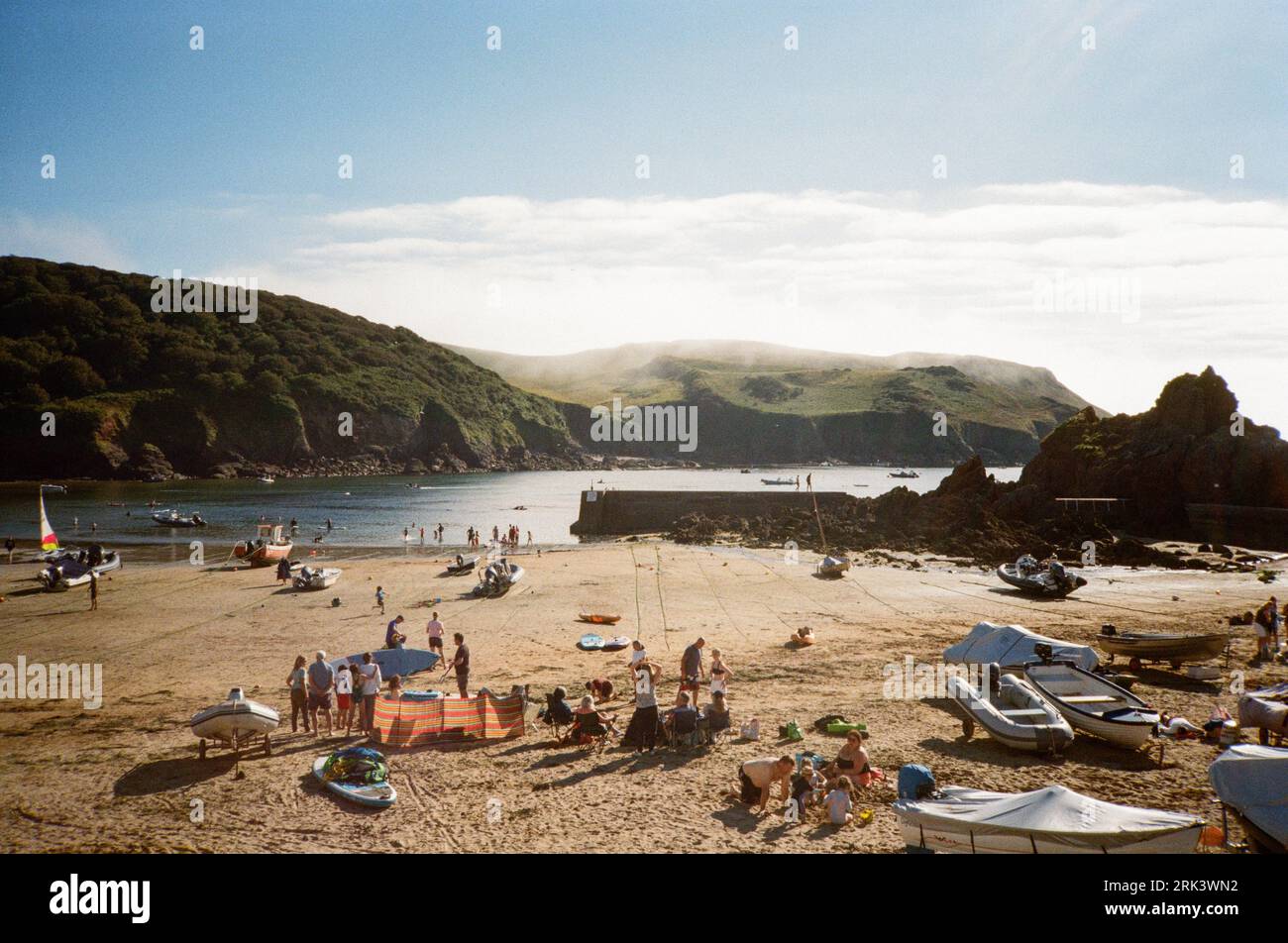 Hope Cove, Devon, England, United Kingdom Stock Photo - Alamy