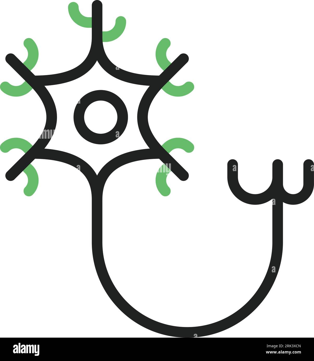 Neuron Icon Image Stock Vector Image & Art - Alamy