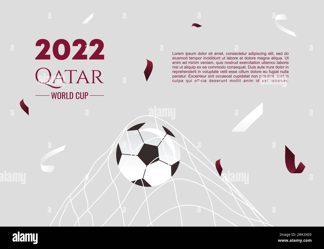 Qatar 2022 world cup trophy Stock Vector Images - Alamy