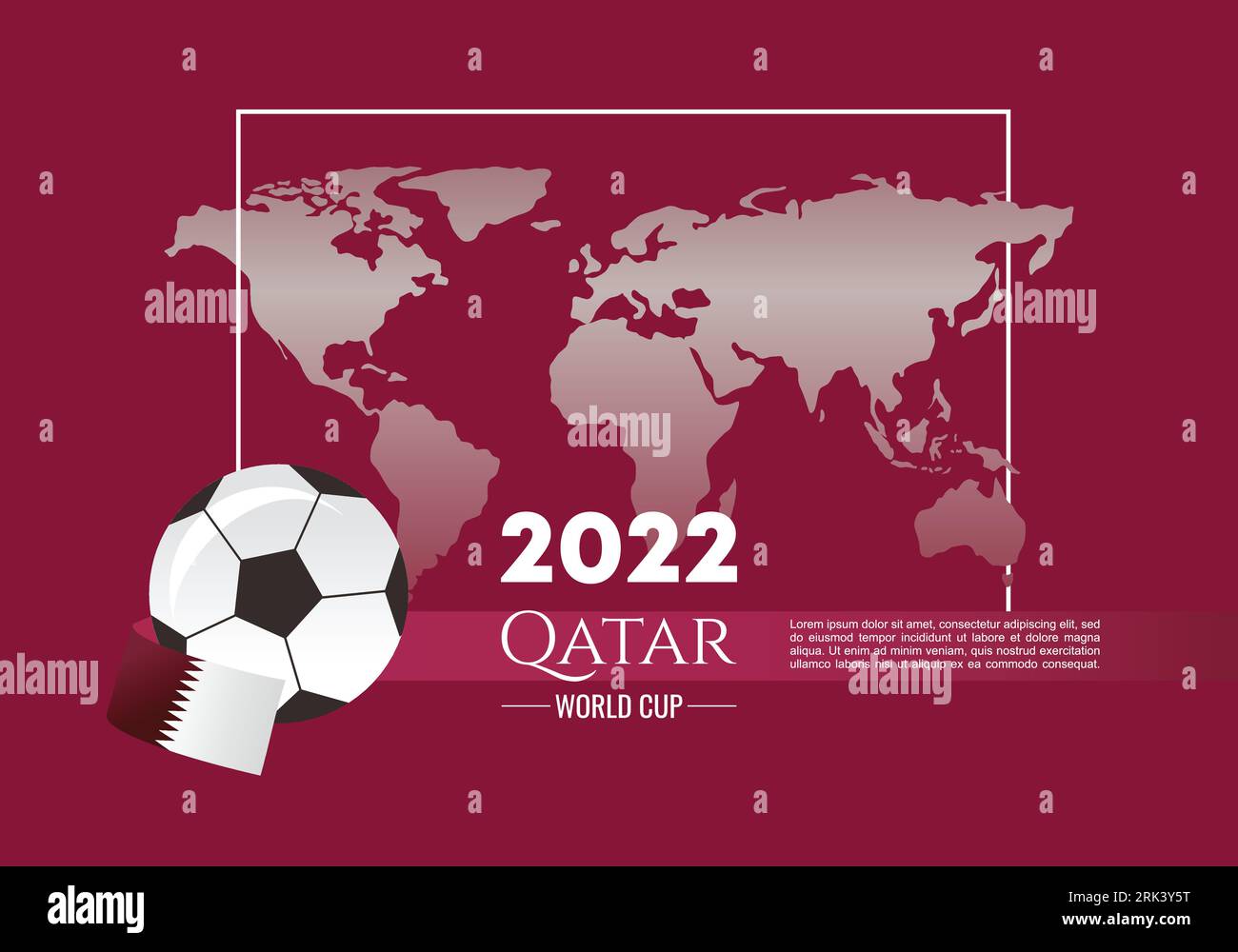 Qatar 2022 world cup trophy Stock Vector Images - Alamy