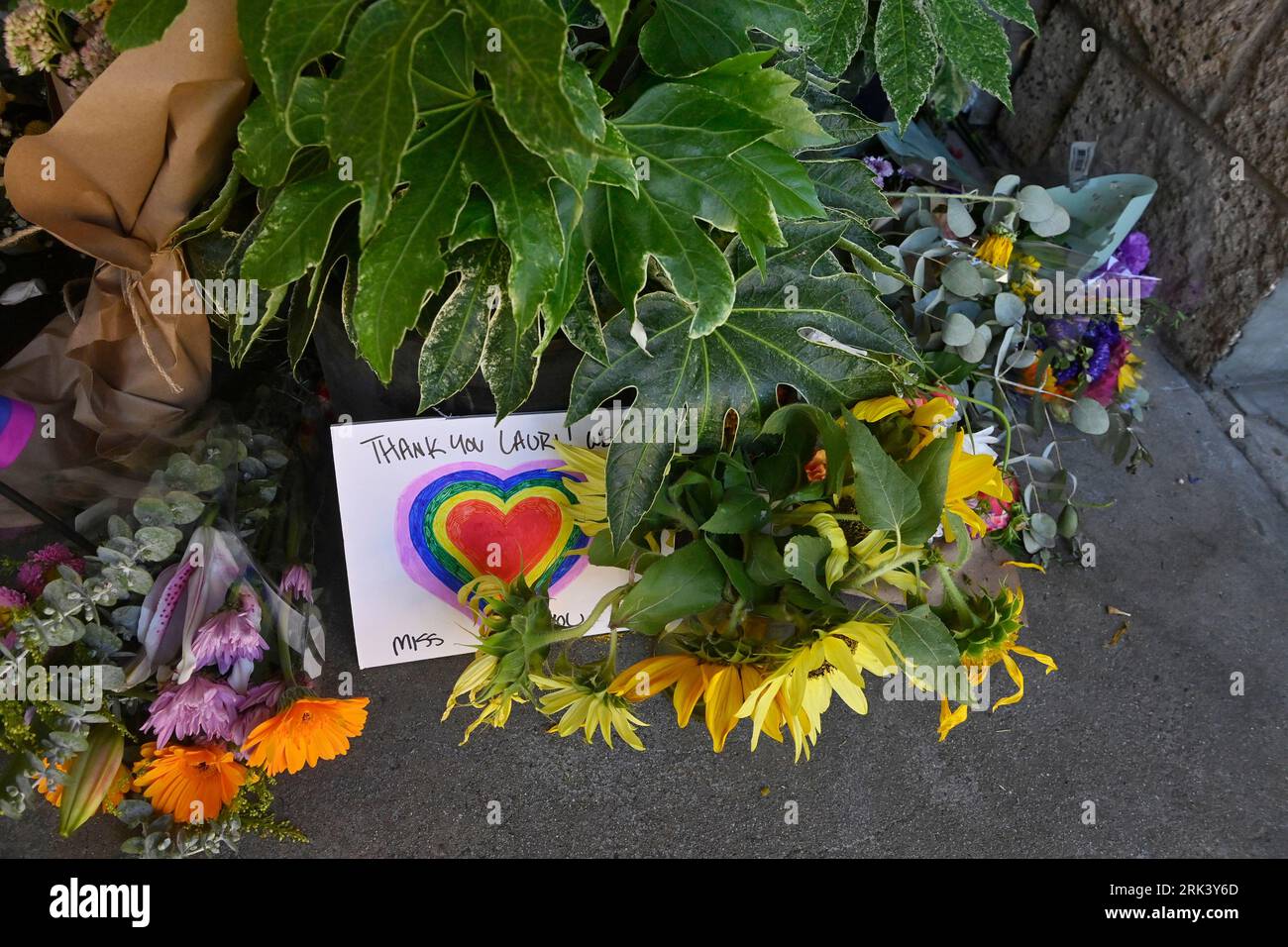 Killed over pride flag hi-res stock photography and images - Alamy