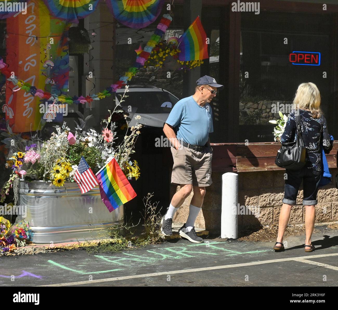 Killed over pride flag hi-res stock photography and images - Alamy