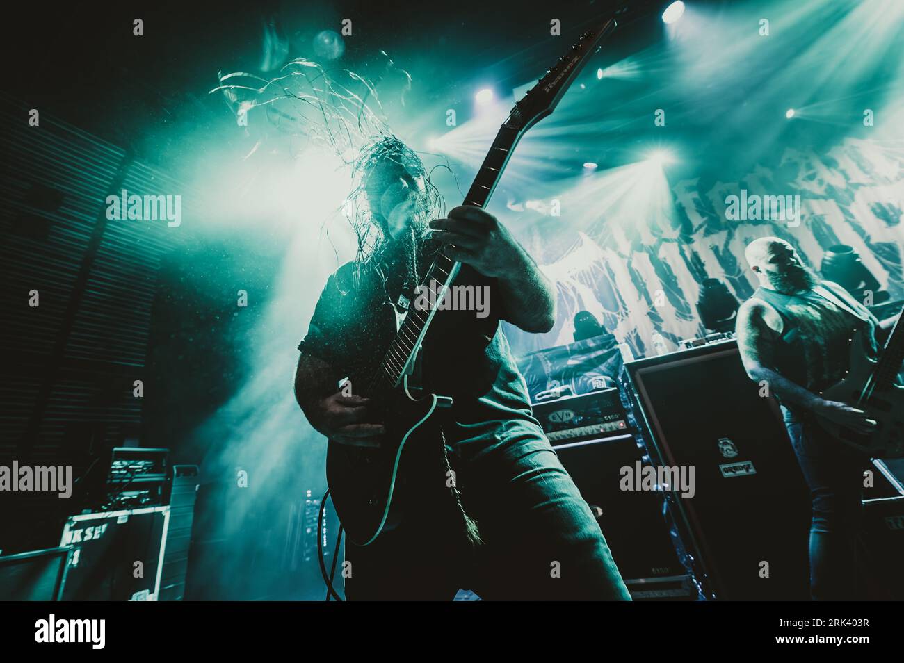 Copenhagen, Denmark. 22nd, August 2023. The American deathcore band Fit ...
