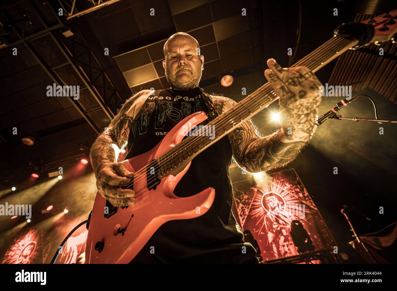 Copenhagen, Denmark. 22nd, August 2023. The American deathcore band Fit ...