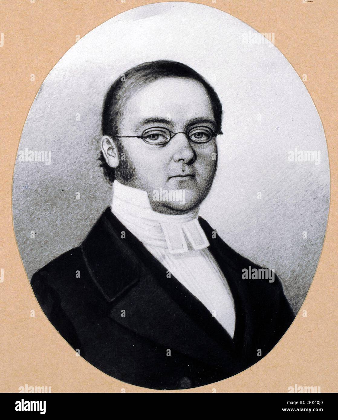 Okänd präst (kallad Stockholmsprest! i Ds-inventariet) Unknown date by ...