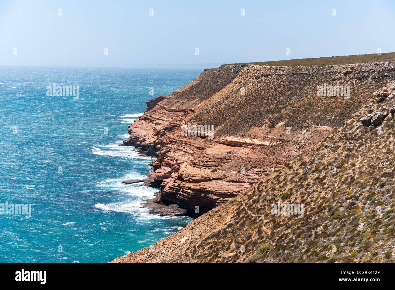 Grandstand - Shellhouse: views of the rugged cliffs on the coastline of ...