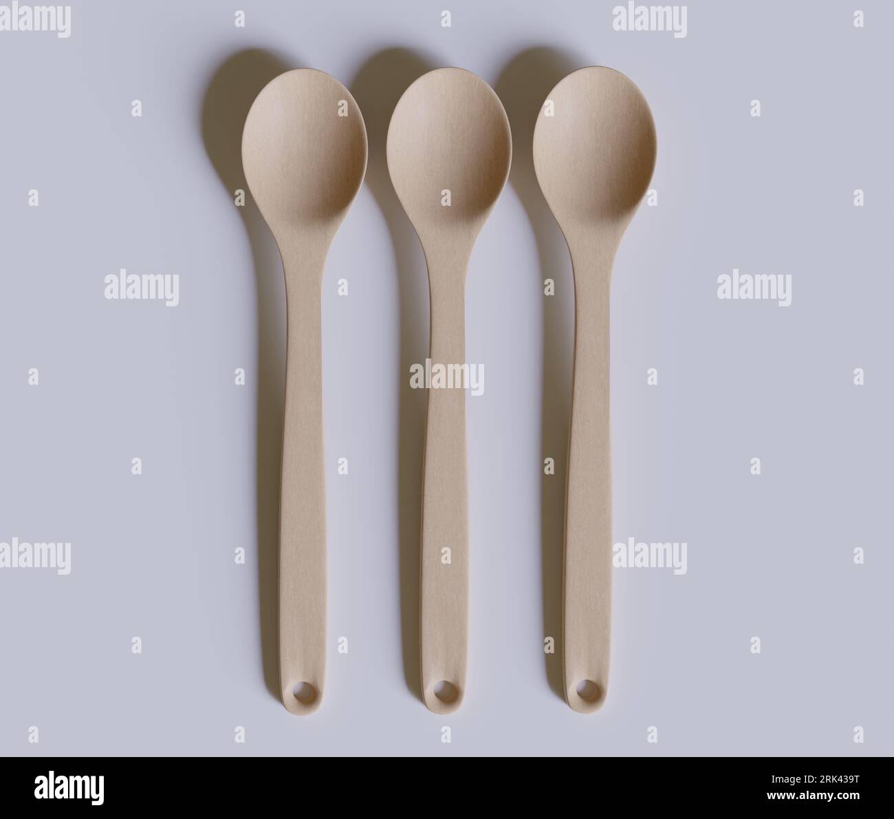 Spoon realistic render with with a wood texture modelling and rendering ...