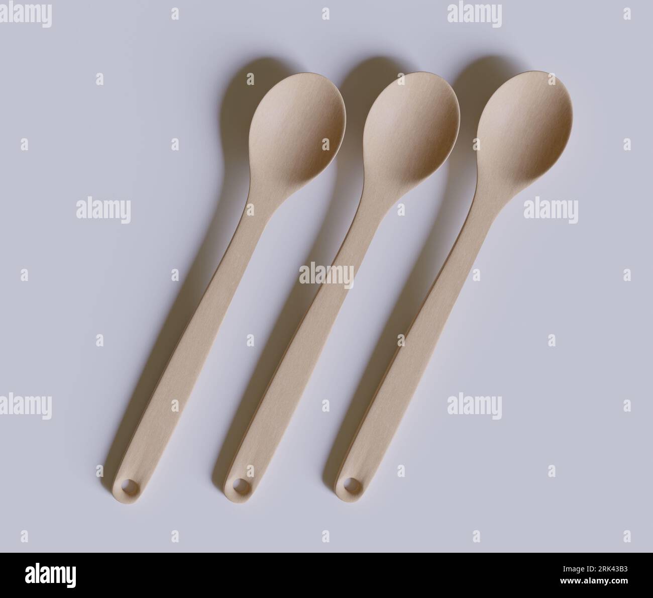 Spoon realistic render with with a wood texture modelling and rendering ...