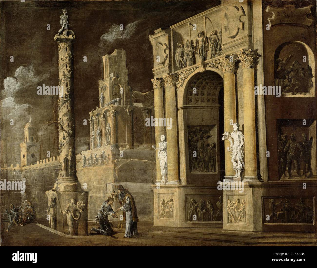 Samuel saul anointing hi-res stock photography and images - Alamy