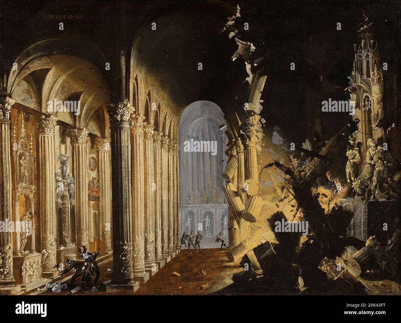 King Asa of Judah Destroying the Idols first half of 17th century by ...