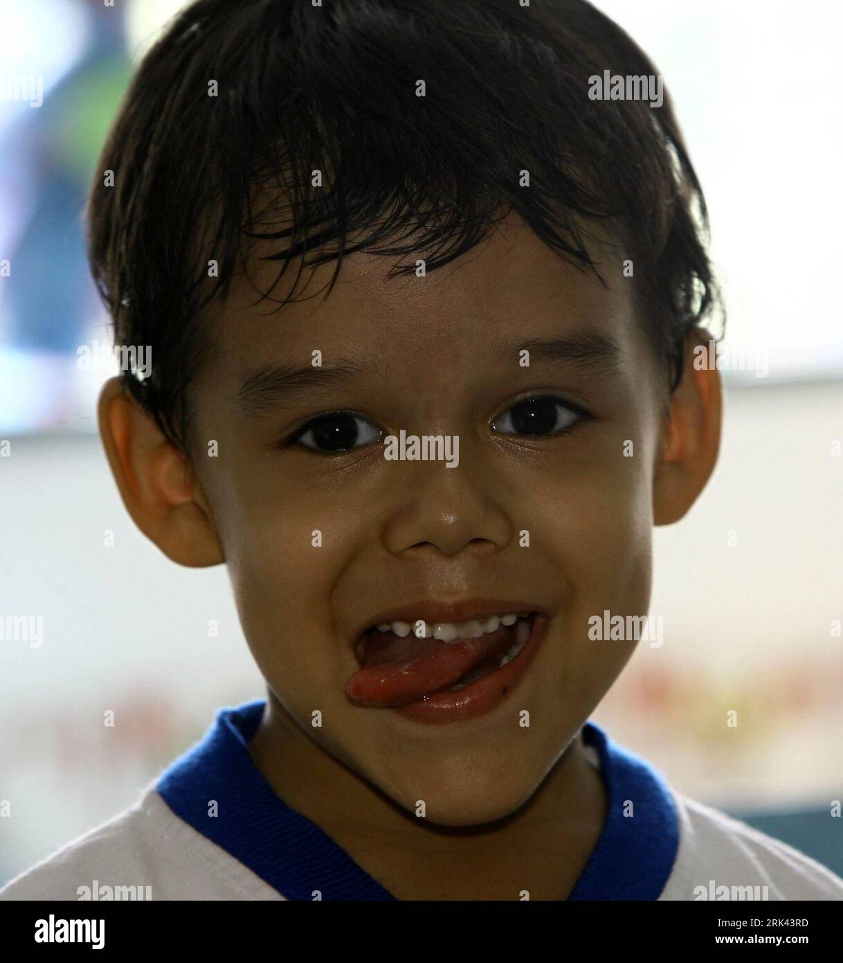 Boy shy in front of class hi-res stock photography and images - Alamy