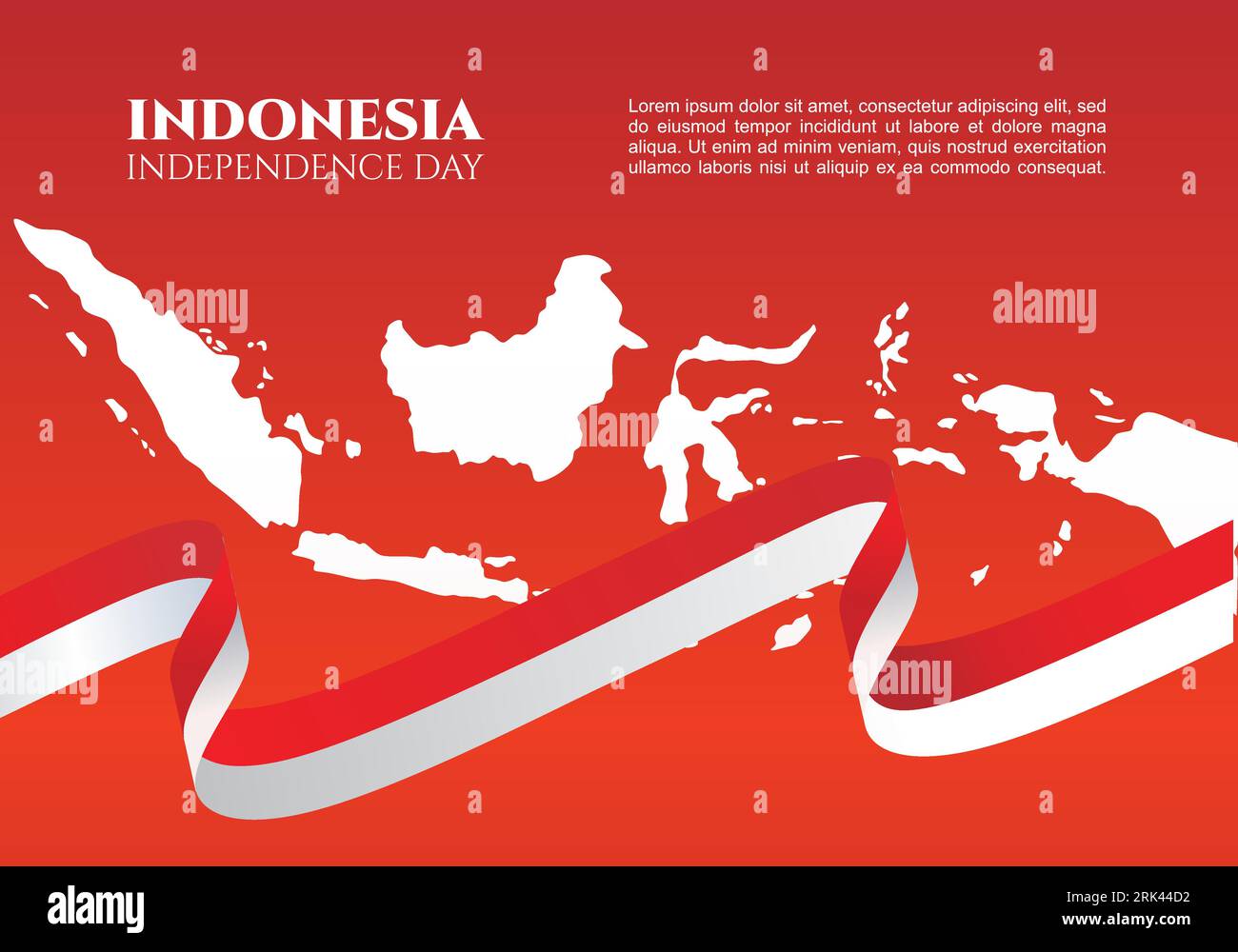 Indonesia independence day background banner poster for national celebration on august 17 th ...